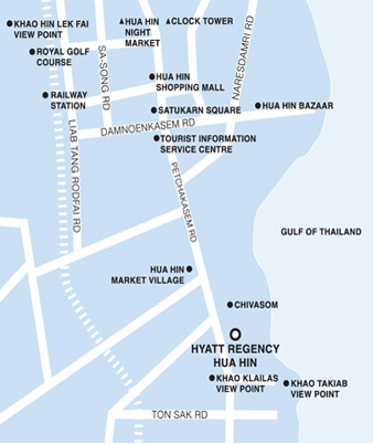 Hyatt Regency Resort on HuaHin Beach Hua Hin online booking Service ...